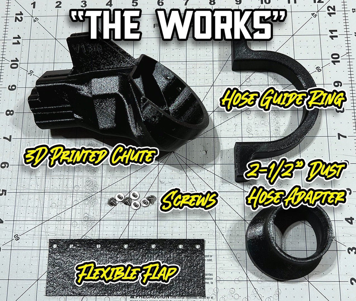 Dust Collection Chute & Plan Bundle for Delta Cruzer Miter Saw