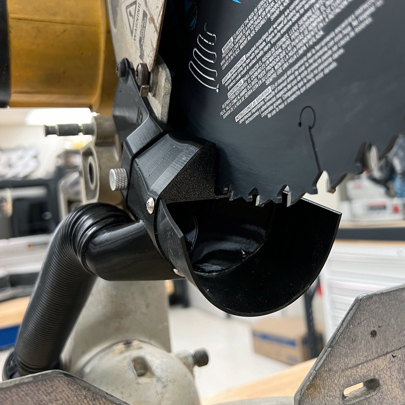 Dewalt DW708 Sliding Miter Saw Dust Collection Chute