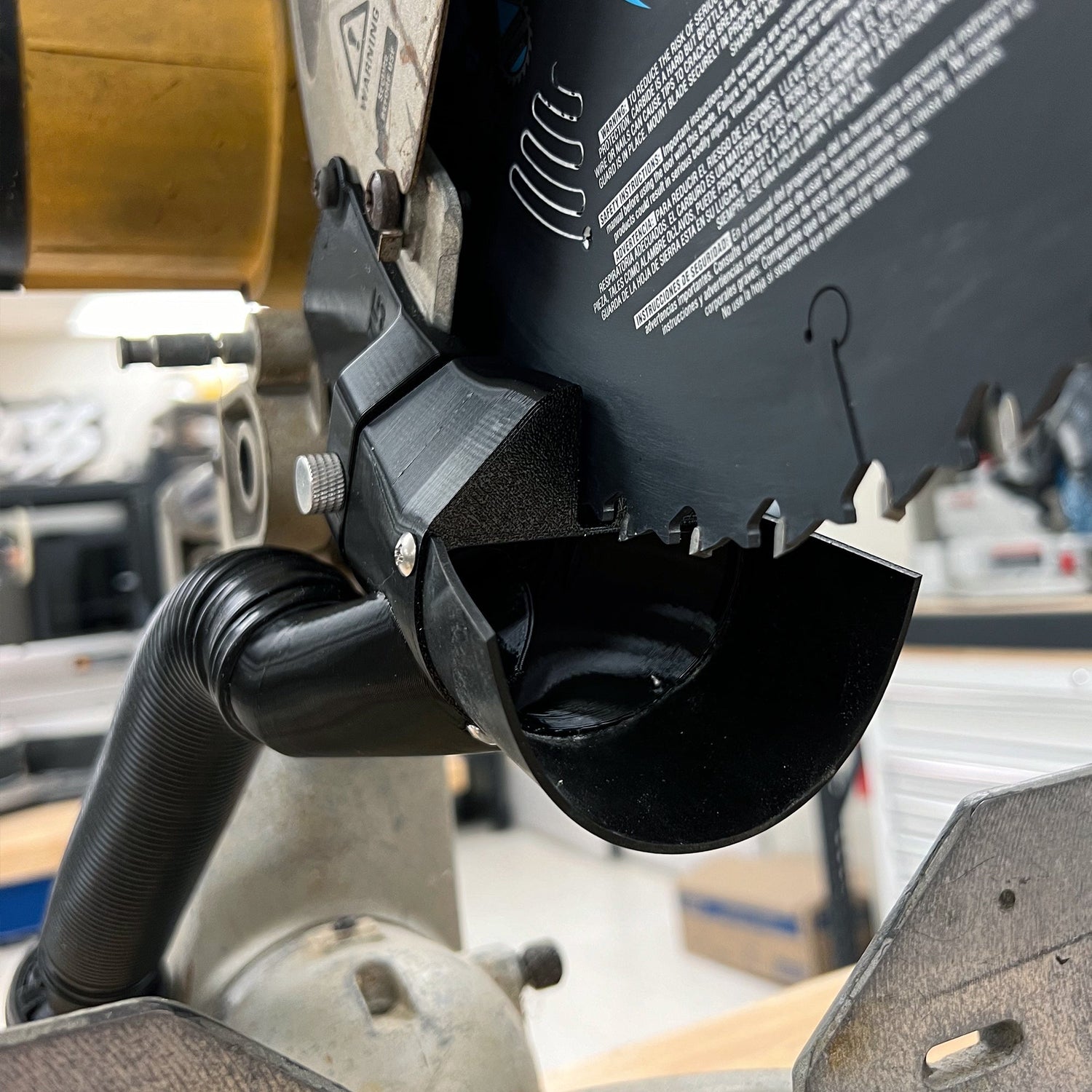 Dewalt DW708 Sliding Miter Saw Dust Collection Chute