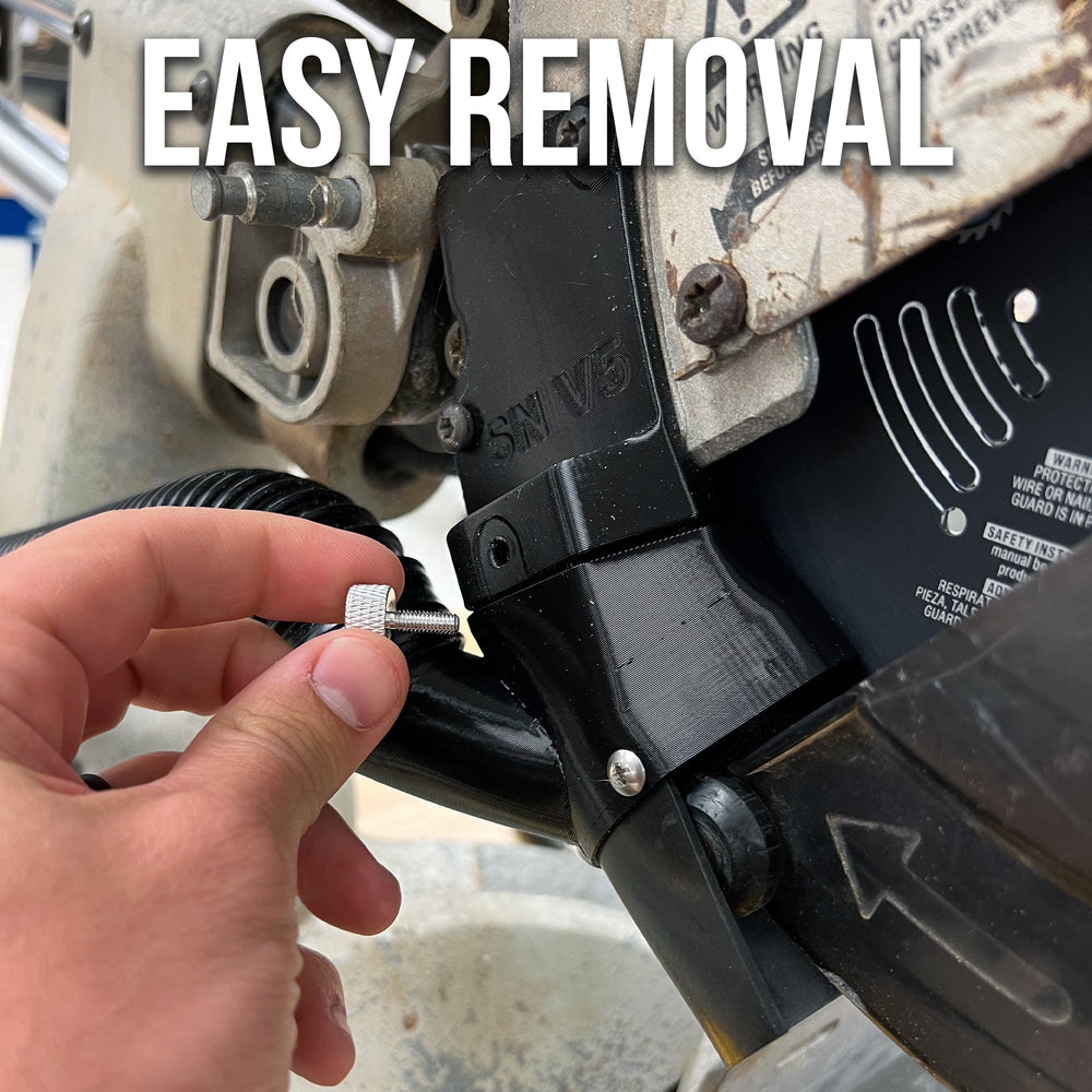 Dewalt DW708 Sliding Miter Saw Dust Collection Chute