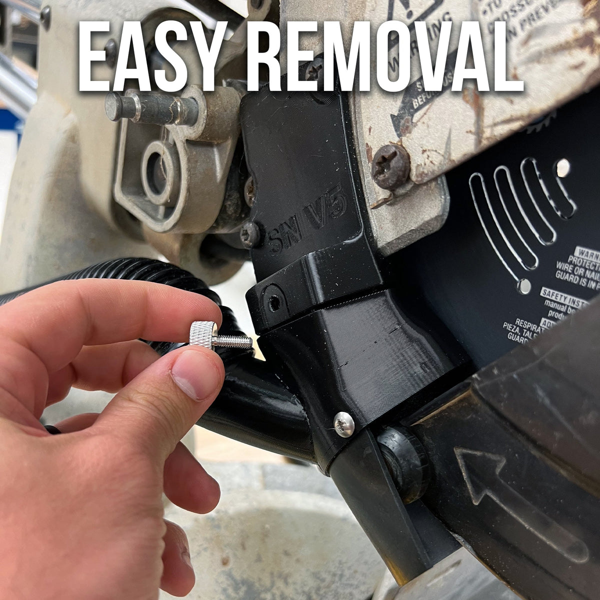 Dewalt DW708 Sliding Miter Saw Dust Collection Chute