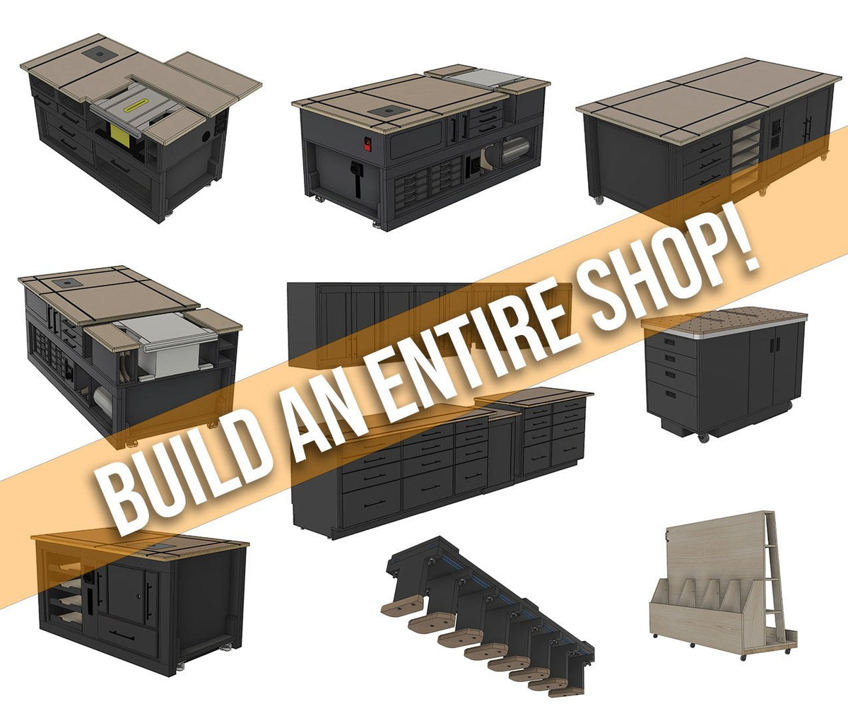 DeWalt DW718 Sliding Miter Saw Dust Collection & Plans Bundle