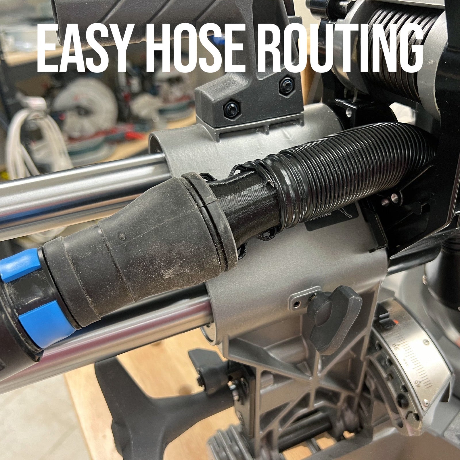 Dust Collection Chute for Ridgid 12" Sliding Miter Saw (R4222)