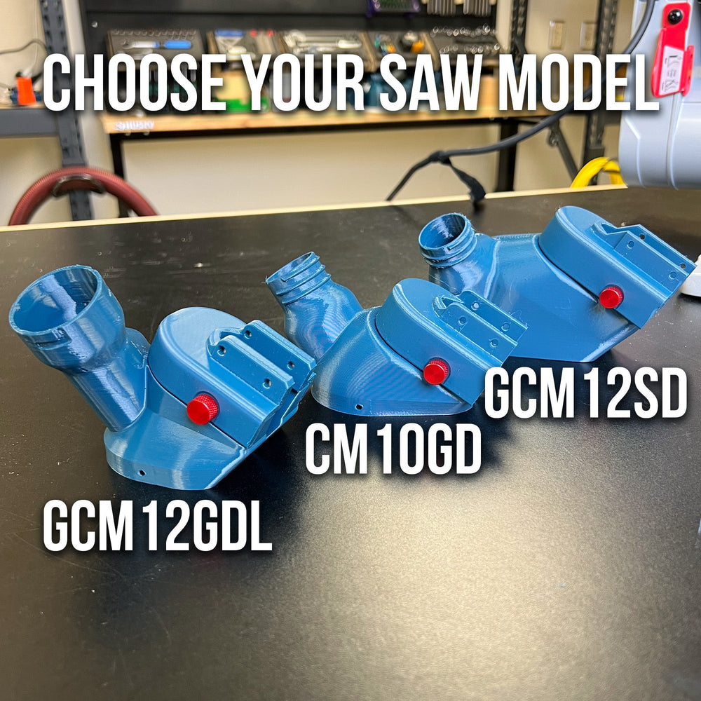 Dust Collection Chute for Bosch Axial Glide Miter Saw