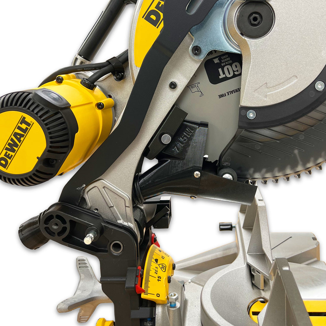 Dust Collection Chute for Dewalt DW715/716 12" Non-Sliding Miter Saw