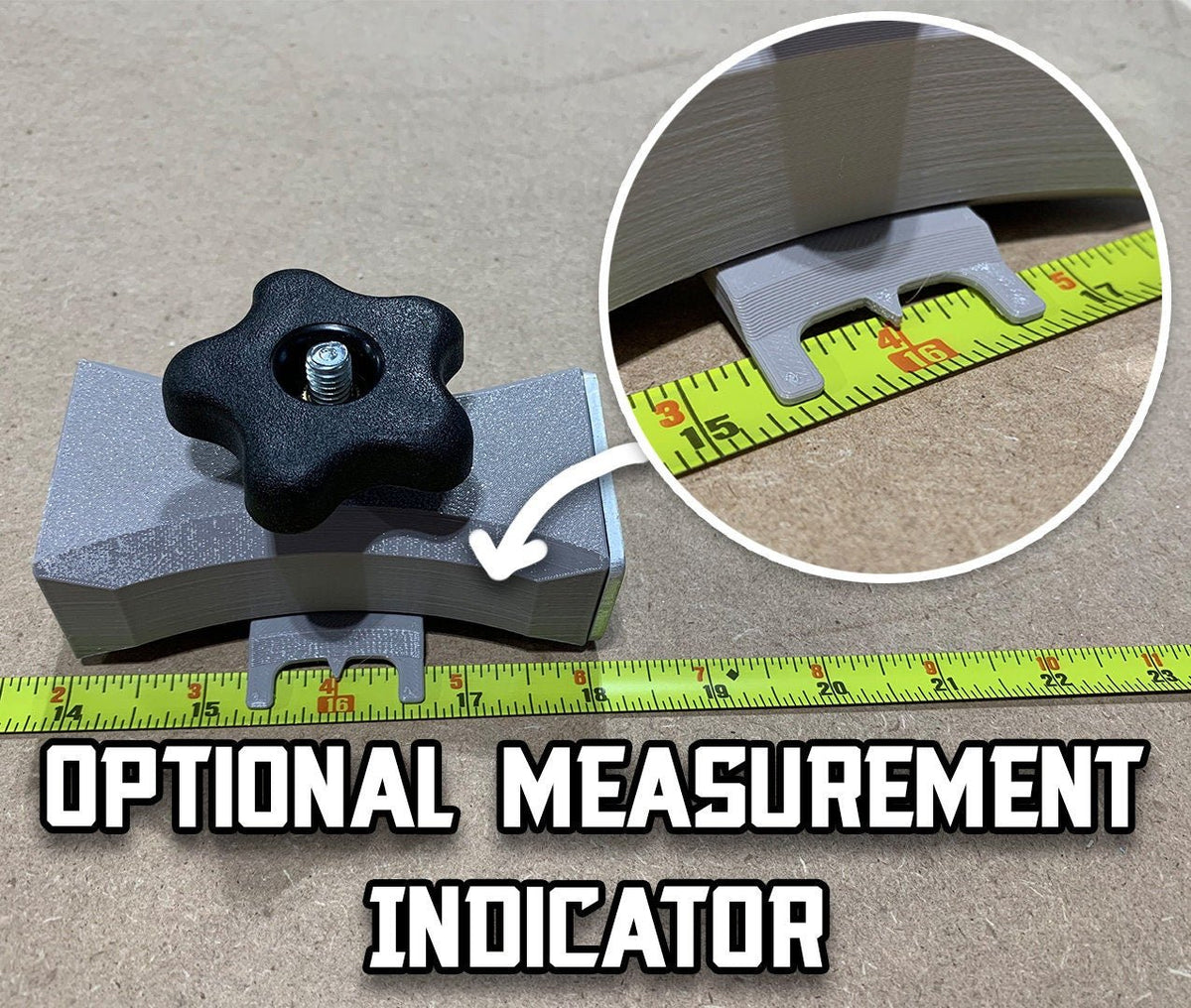 Fenceless Stop Block