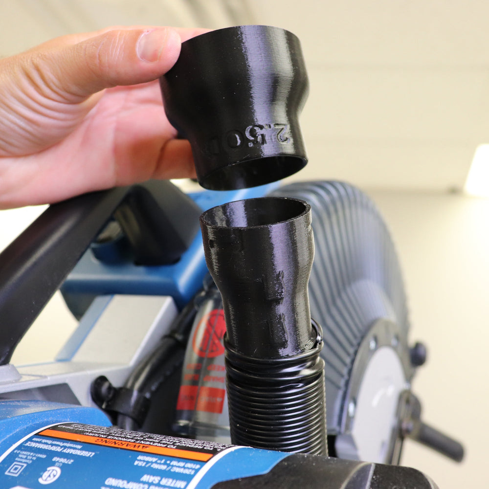 Hercules HE74 Sliding Compound Miter Saw Dust Collection