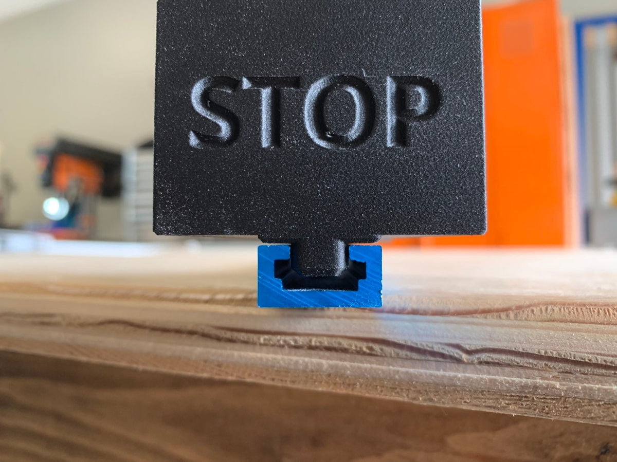 Fenceless Stop Block