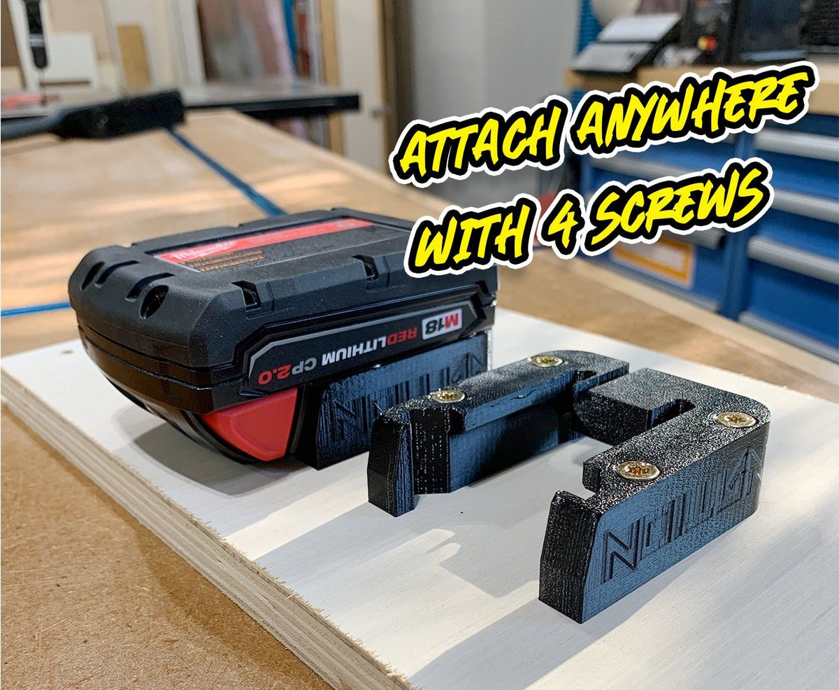 Milwaukee M18 Battery Hangers