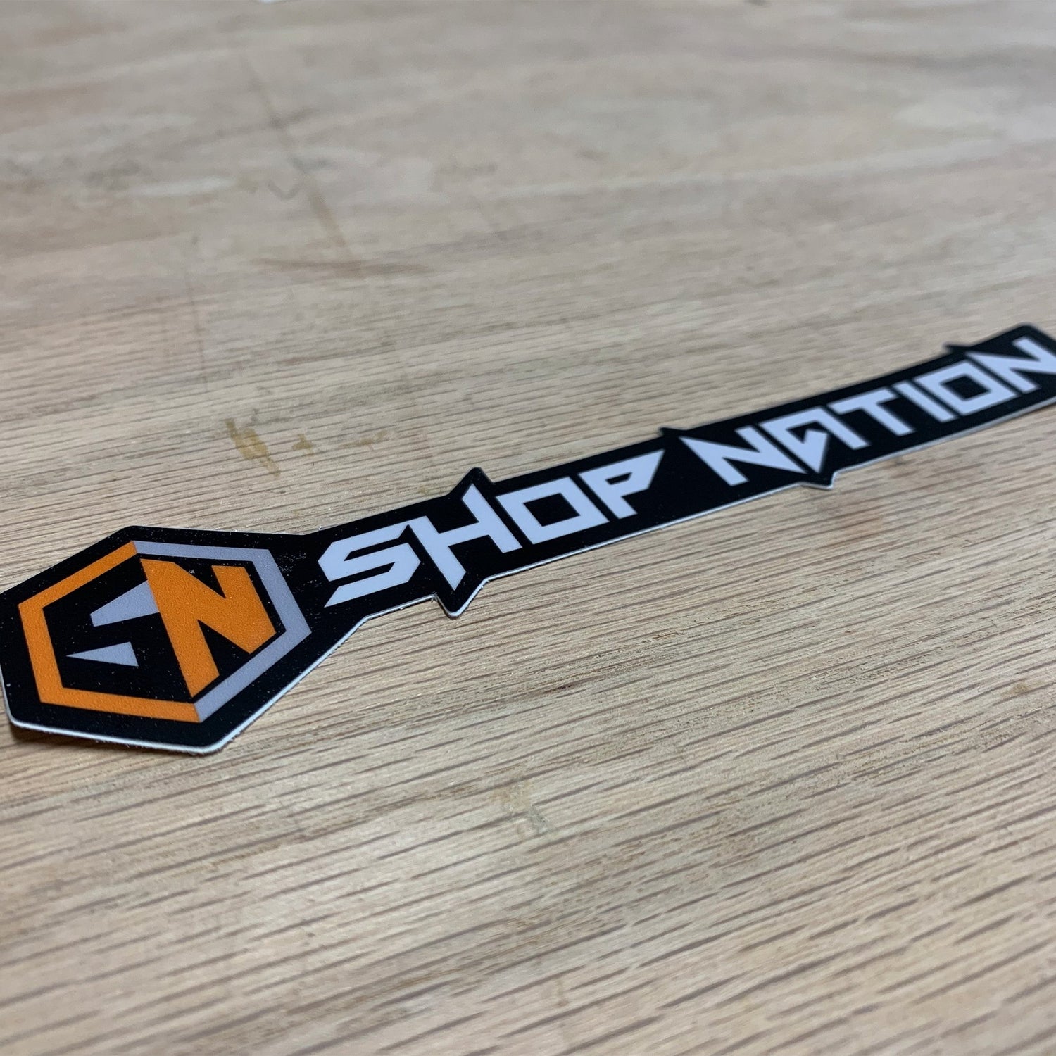 Shop Nation Logo Stickers - Get Yours Today!