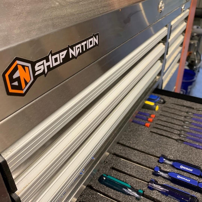 Shop Nation Logo Stickers - Get Yours Today!