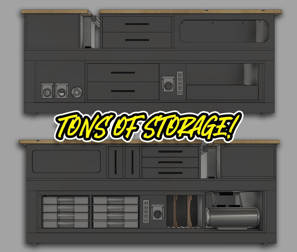 The Mega Table Saw Workbench - Digital Download