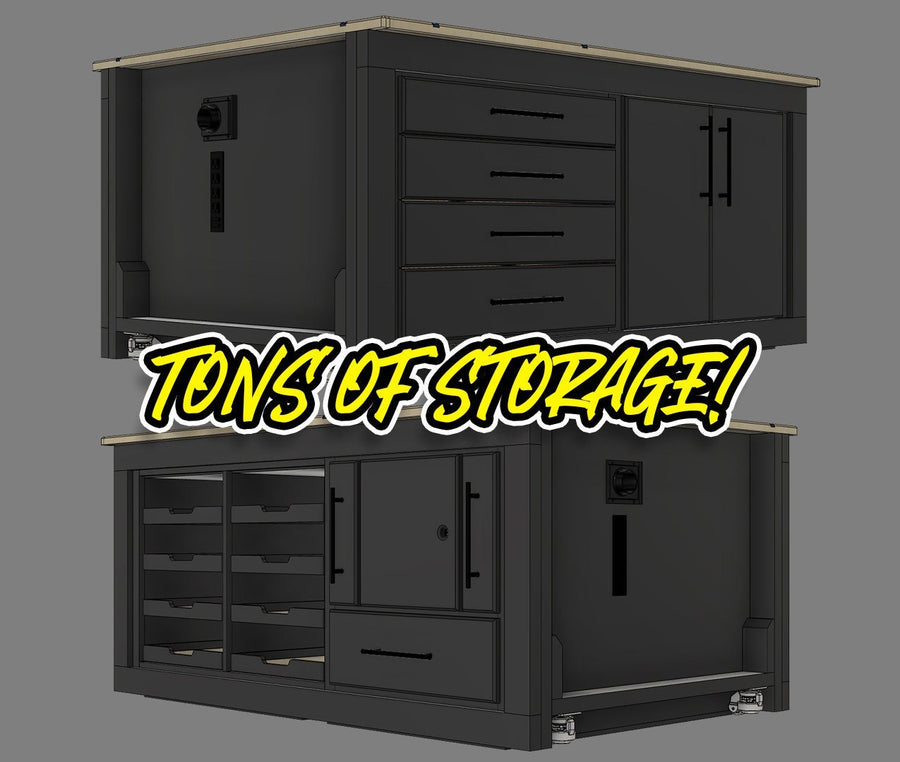 The Versatile Garage Shop Workbench - Digital Download