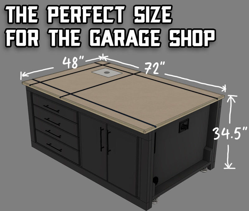 The Versatile Garage Shop Workbench - Digital Download