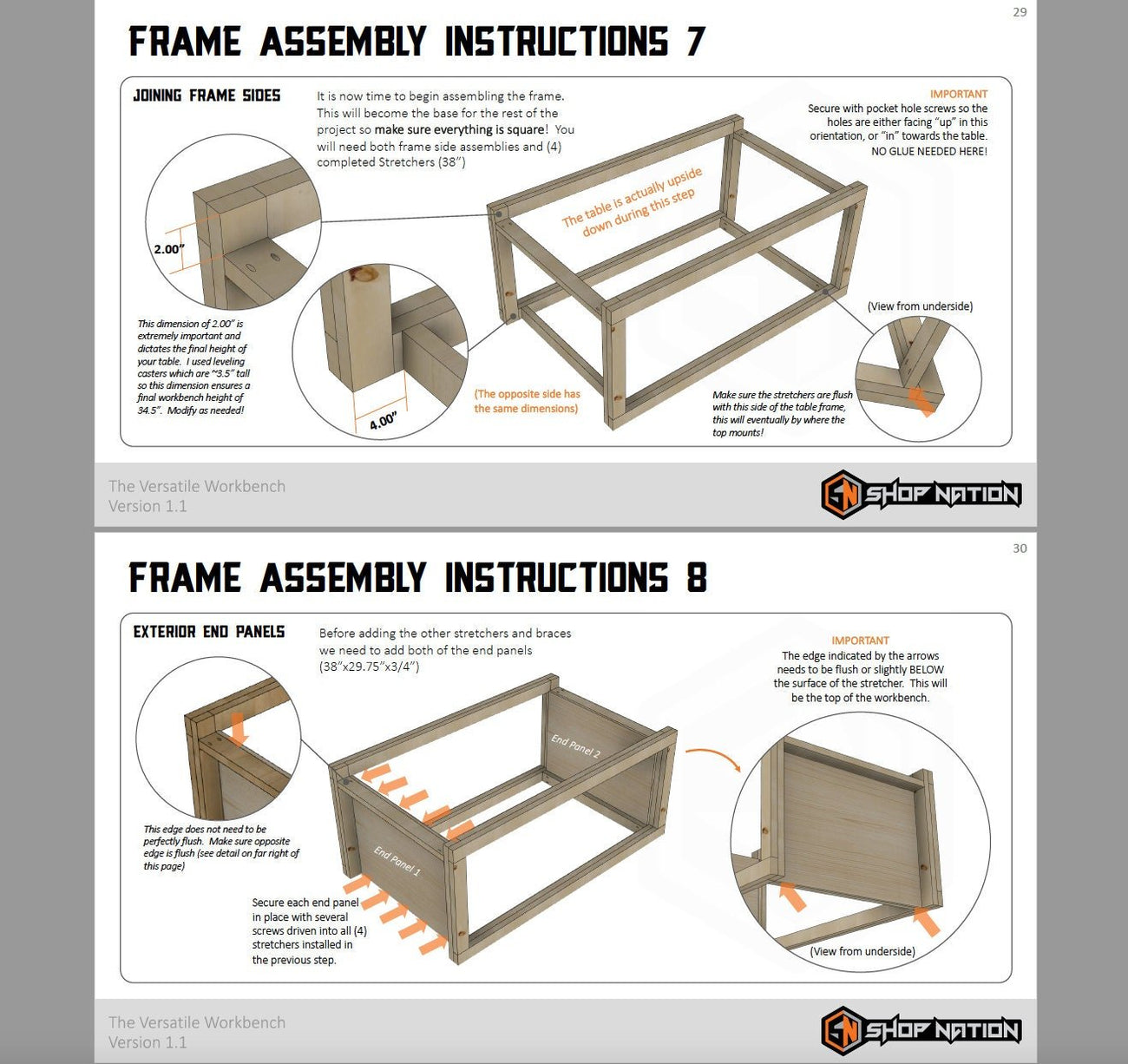 The Versatile Garage Shop Workbench - Digital Download