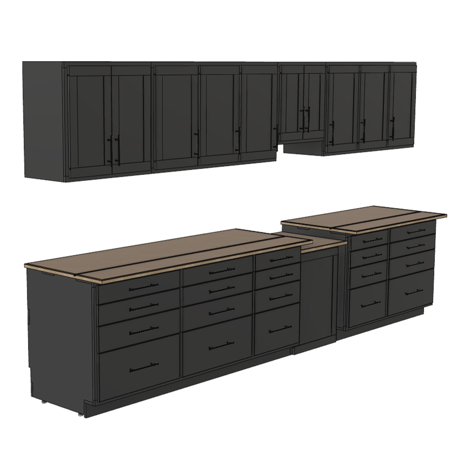 Ultimate Shop Cabinet Woodworking Plans - Digital Download