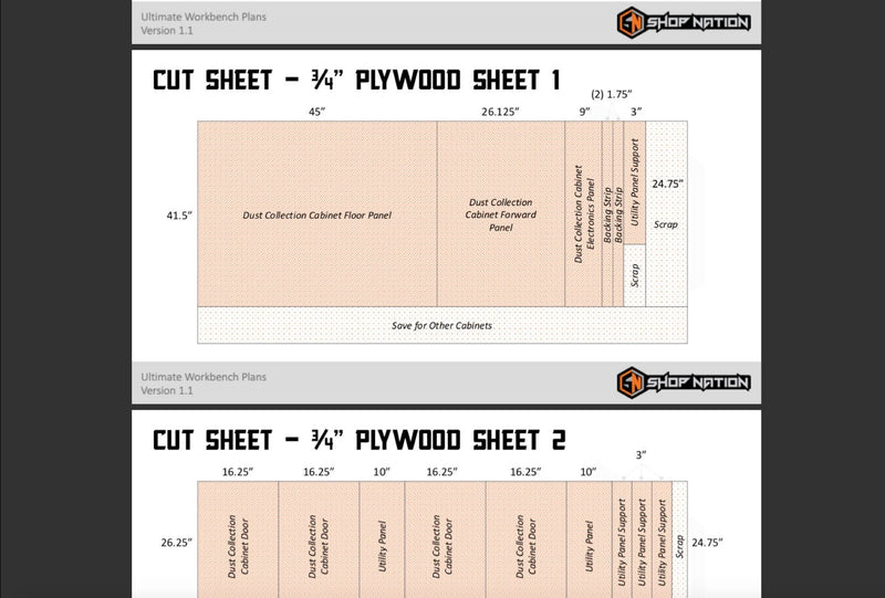 Ultimate Workbench Woodworking Plans - Digital Download