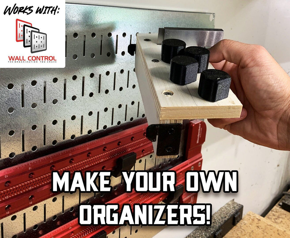 Wall Control Brackets for Custom Organizers